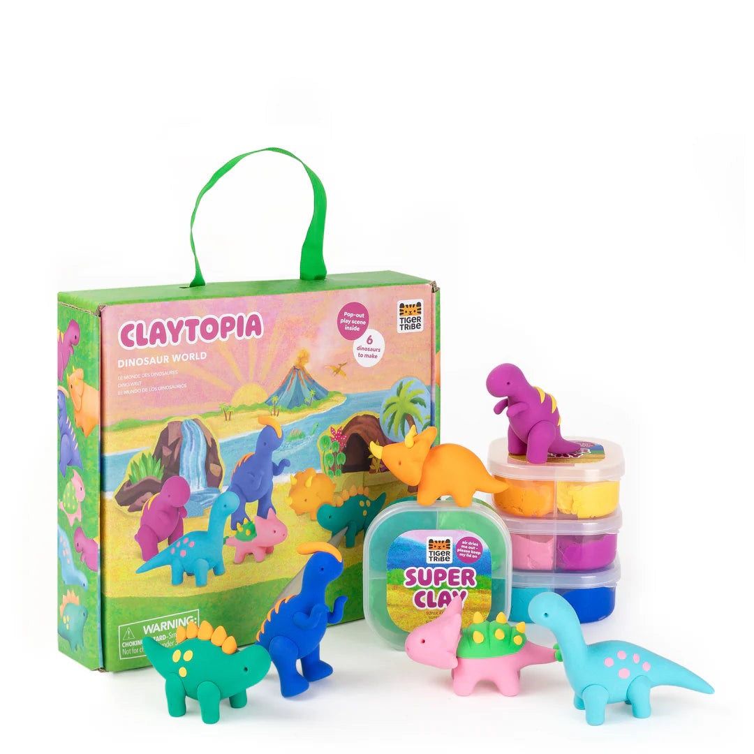 Tiger Tribe - Claytopia - Dinosaur World – Bambi Bunny Co